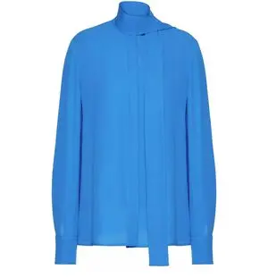 Valentino Garavani Georgette Blouse - Blue