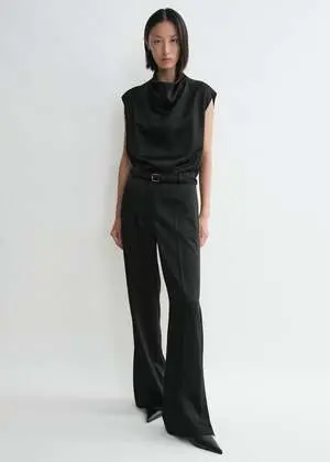 TOTEME Cuff-slit Trousers