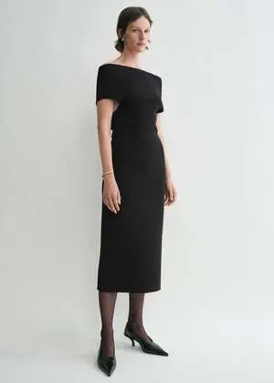 TOTEME Double-knit Midi Dress