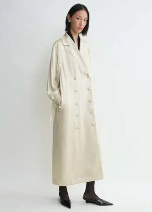 Women's Satin Trench Coats