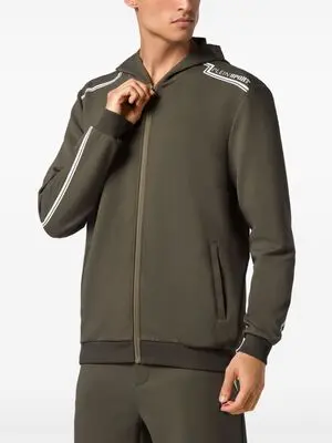 PLEIN SPORT Zip-down Hoodie