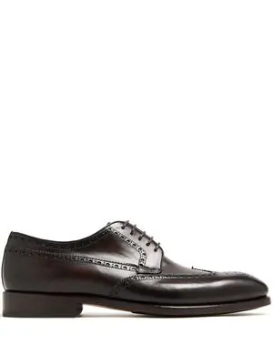 Magnanni Leather Brogues - Brown