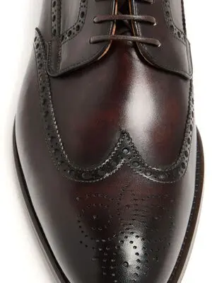 Magnanni Leather Brogues - Brown