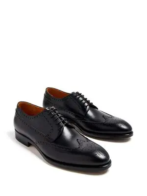 Magnanni Jacoby Leather Brogues - Black