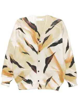 Toga Graphic-print Cardigan