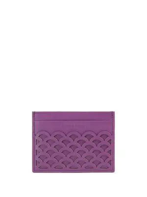 SERGIO ROSSI Mermaid Cardholder - Purple