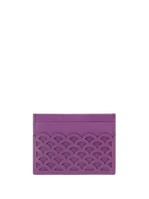 SERGIO ROSSI Mermaid Cardholder - Purple