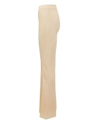 JIL SANDER Ribbed-knit Trousers