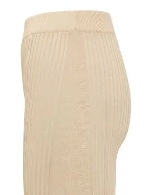 JIL SANDER Ribbed-knit Trousers