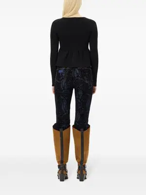 GANNI Tie Fastening Cardigan