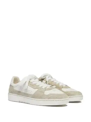 Axel Arigato Dice Lo Fluffy Panelled Sneakers - Neutrals