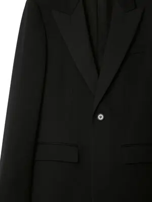Burberry Wool Blazer - Black