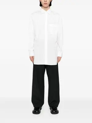 Yohji Yamamoto Chest Button Fastening Pocket Shirt