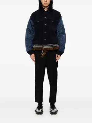 Undercover Wool Cropped Trousers