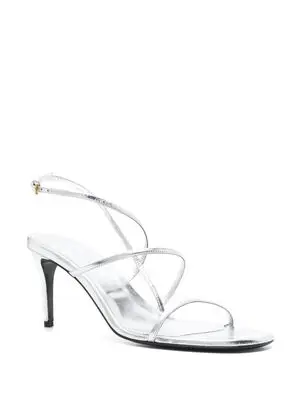 Khaite 75mm Metallic-effect Sandals