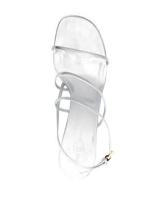 Khaite 75mm Metallic-effect Sandals