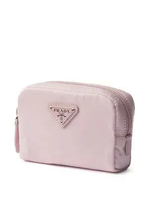 Prada Logo-triangle Make-up Bag