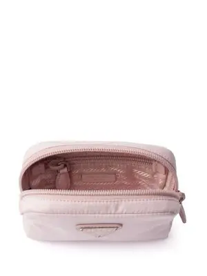 Prada Logo-triangle Make-up Bag