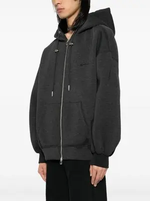 SONGZIO Dusky-paint Zip-up Hoodie