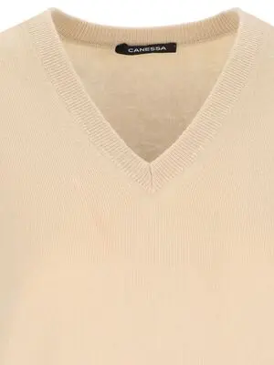 CANESSA Cashmere Sweater - Neutrals