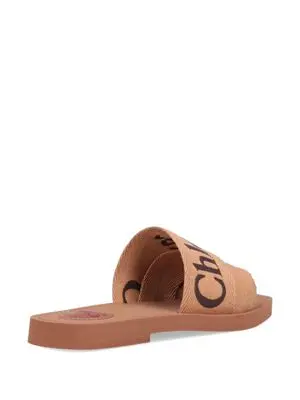 Chloé Woody Sandals - Brown