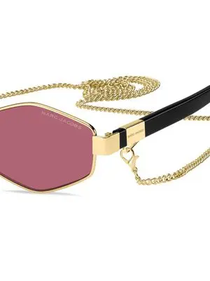 Marc Jacobs Geometric Frame Sunglasses