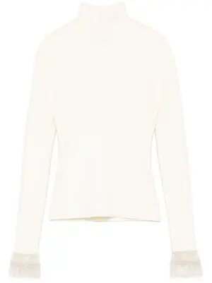CHIARA FERRAGNI Lurex-detailing Top