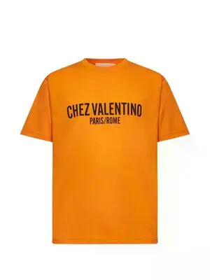 Valentino Garavani Printed T-shirt - Orange