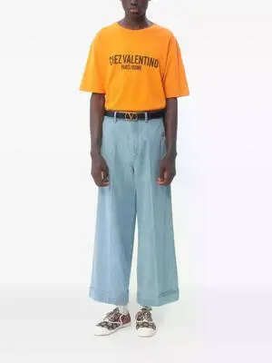 Valentino Garavani Printed T-shirt - Orange