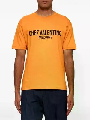 Valentino Garavani Printed T-shirt - Orange