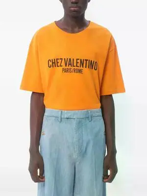 Valentino Garavani Printed T-shirt - Orange