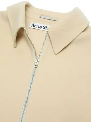 Acne Studios Wool Zip-up Jacket - Neutrals