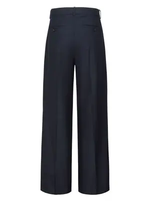 Loewe Pleat-detailing Tailored Trousers - Blue