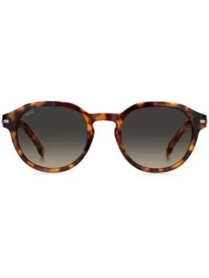 BOSS Round-frame Sunglasses - Brown