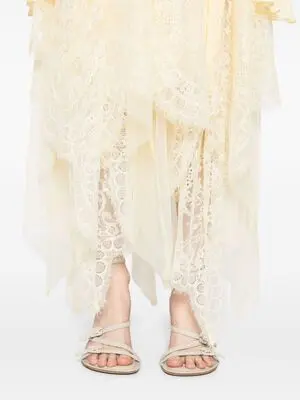 sheer bliss maxi dress free people Free People Women's Sheer Bliss Draped Maxi Dress In Anise Flower