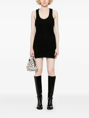 IOANA CIOLACU Textured-finish Mini Dress