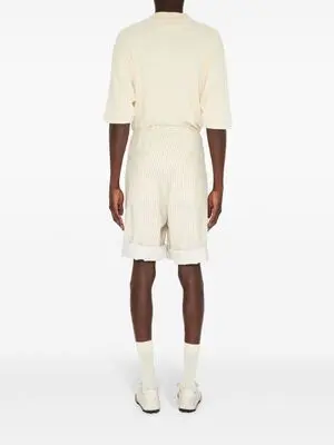 MAISON MARGIELA Striped Above-knee Shorts