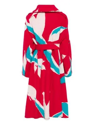 Issey Miyake Vigor Trench Coat - Pink