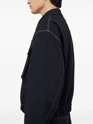 JIL SANDER Concealed Fastening Shirt Jacket