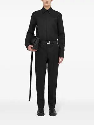 JIL SANDER Tailored Trousers - Black