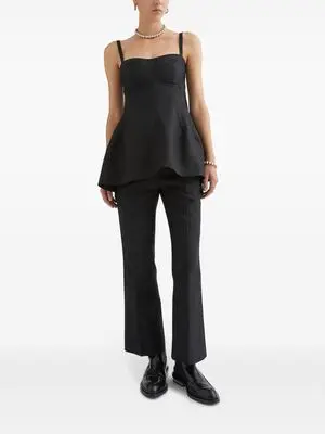 JIL SANDER Sleeveless Bustier Top