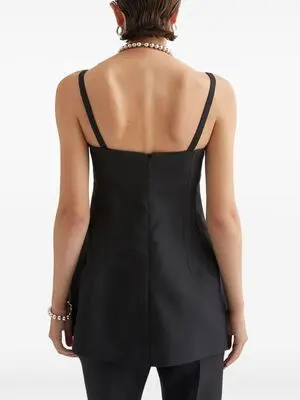 JIL SANDER Sleeveless Bustier Top