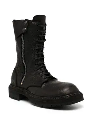 Guidi X Stylezeitgeist Combat Boots In Black - 30% Off | Editorialist