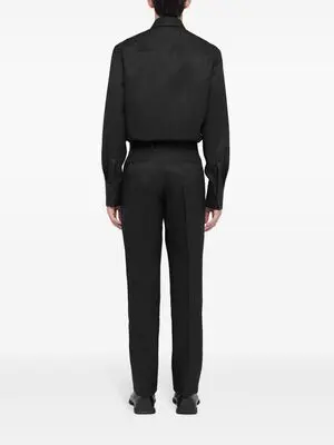 JIL SANDER Twill Shirt - Black