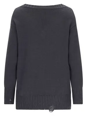 CANESSA Distressed Sweater