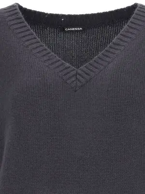 CANESSA Distressed Sweater