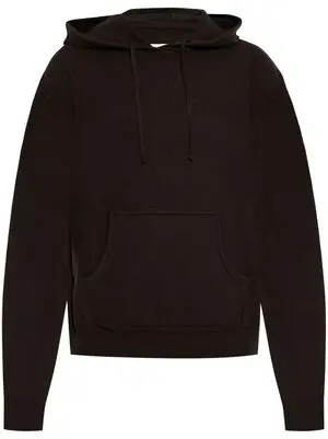 MAISON MARGIELA Wool-cashmere Hoodie - Brown