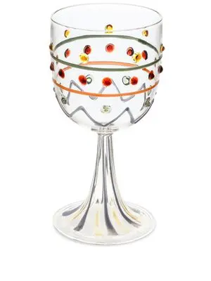 Dolce & Gabbana Carretto Murano Wine Glass - White