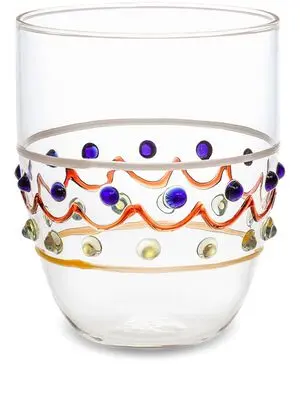 Dolce & Gabbana Carretto Murano Beverage Glass - White