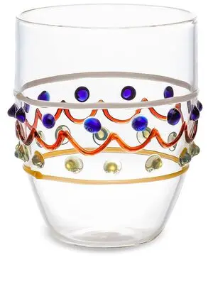 Dolce & Gabbana Carretto Murano Water Glass - White